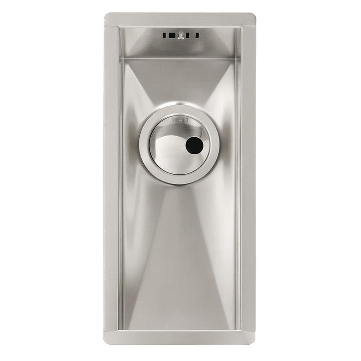 Abode Matrix R0 Undermount Half Bowl Kitchen Sink in Stainless Steel ...