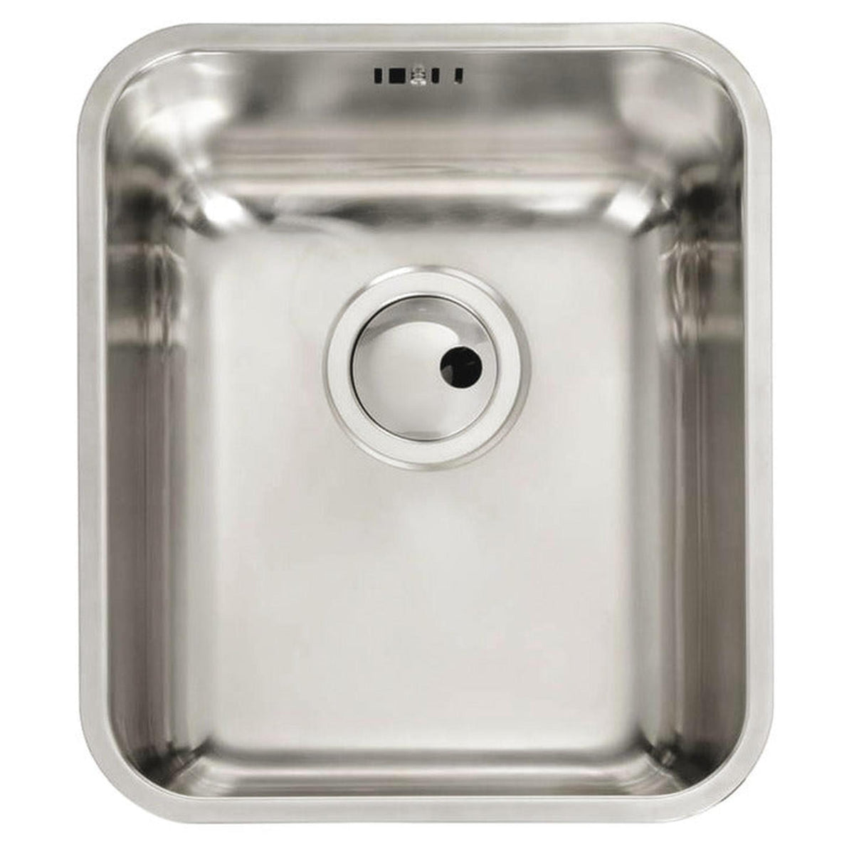 Abode Matrix R50 Undermount Single Bowl Kitchen Sink in Stainless Stee ...