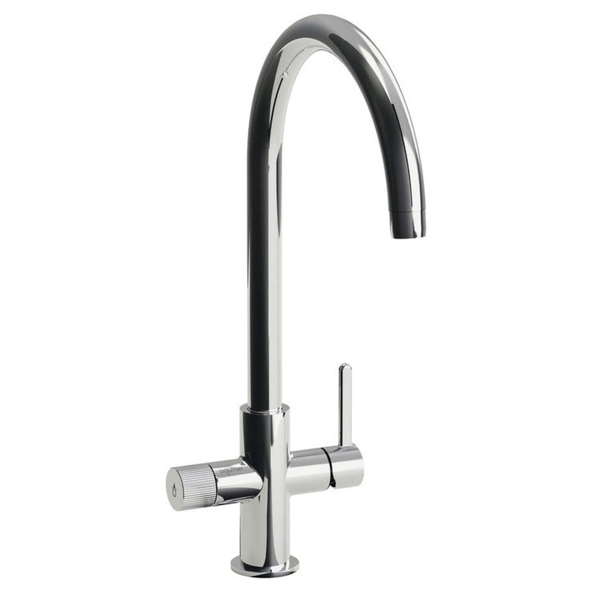 Abode Puria Aquifier C-Spout Cold and Filtered Water Tap With Single L ...