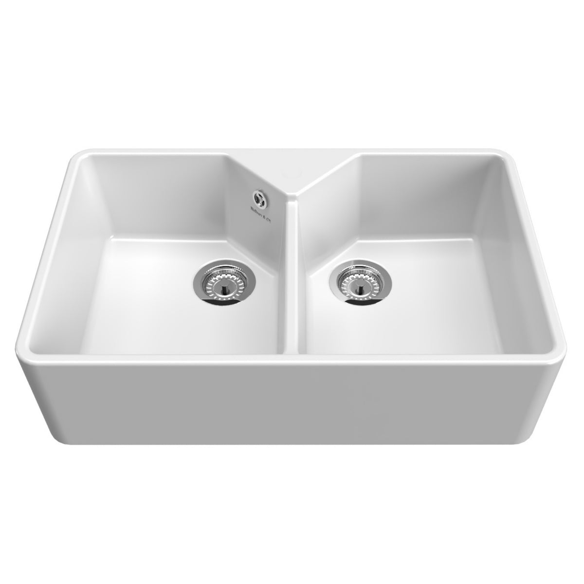 Bidbury & Co. Alderley Butler 2.0 Bowl Kitchen Sink in Fireclay Cerami ...