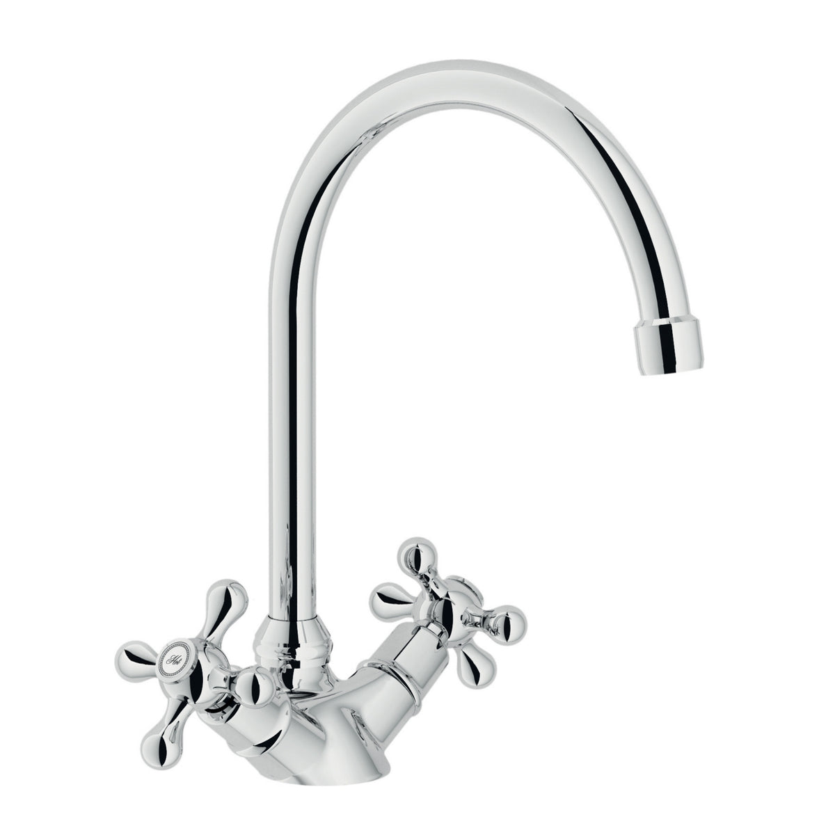 Nobili Grazia Kitchen Tap with Crosshead Handles & Italian Traditional ...