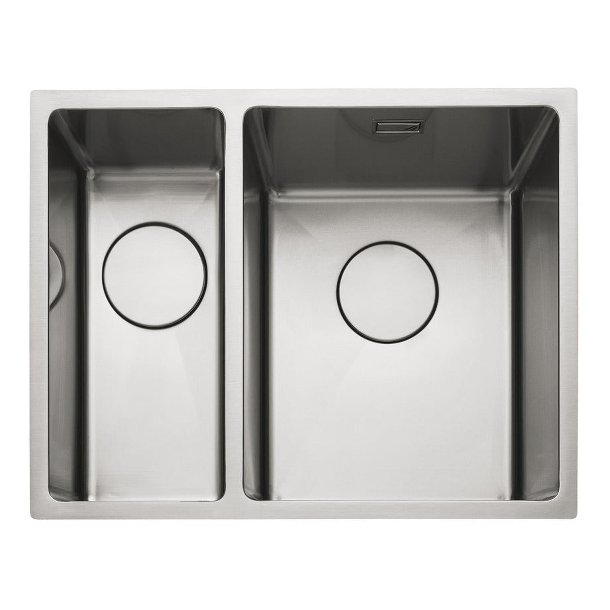 Rangemaster Cubix Undermount & Inset One and Half Bowl Kitchen Sink fo ...