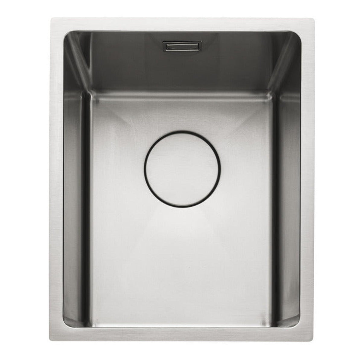 Rangemaster Cubix Undermount Inset Mount Single Bowl Stainless Steel K ...