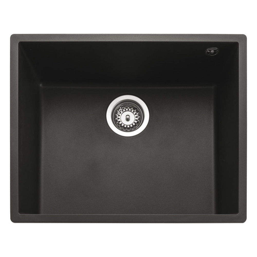 Rangemaster Oridian Inset Mount Single Bowl Kitchen Sink in Granite ...